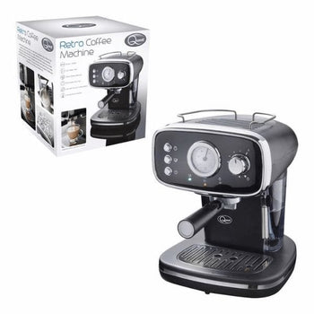 Quest Retro Coffee Machine with Milk Frother | Appliances – napev